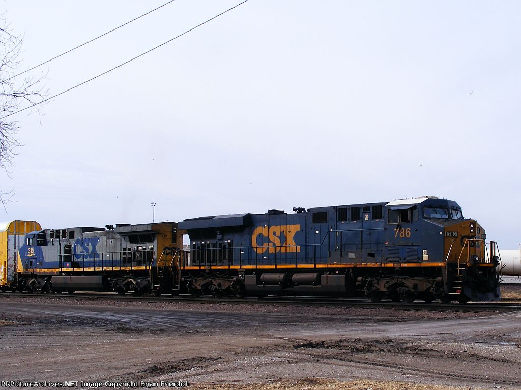 CSXT 786 CSXT 315